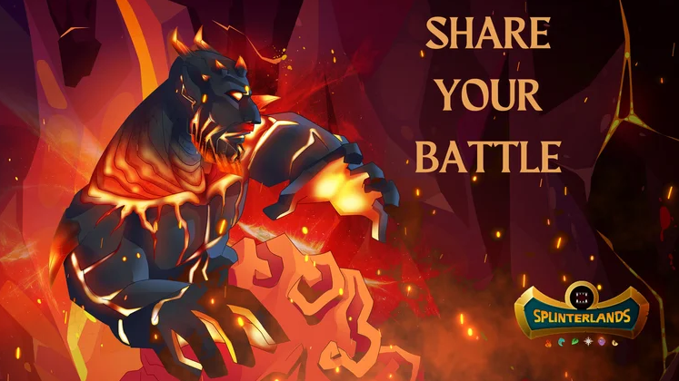 Splinterlands Djinn Inferni Challenge - Will Rain With Fire When He ...