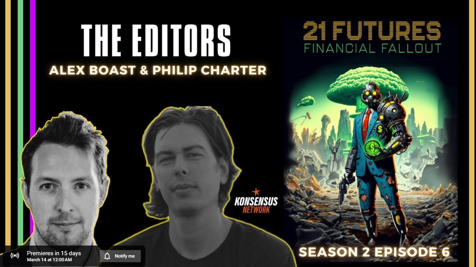 Watch the 21 Futures: Financial Fallout writing podcast