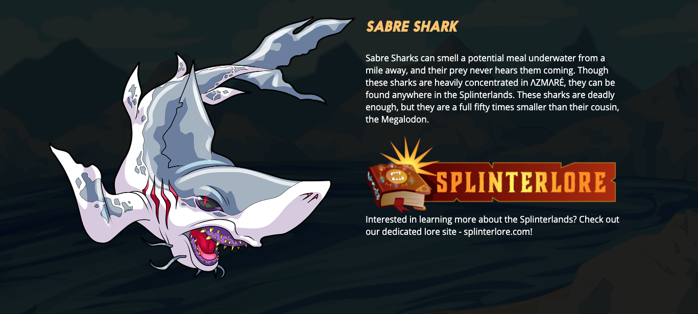 Sabre Shark: Smarter than Cunningness