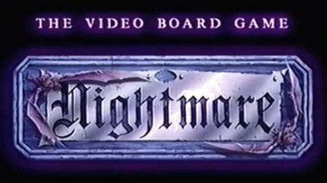 Nightmare - Atmosphere - Original VHS/VCR Interactive Board Game ...