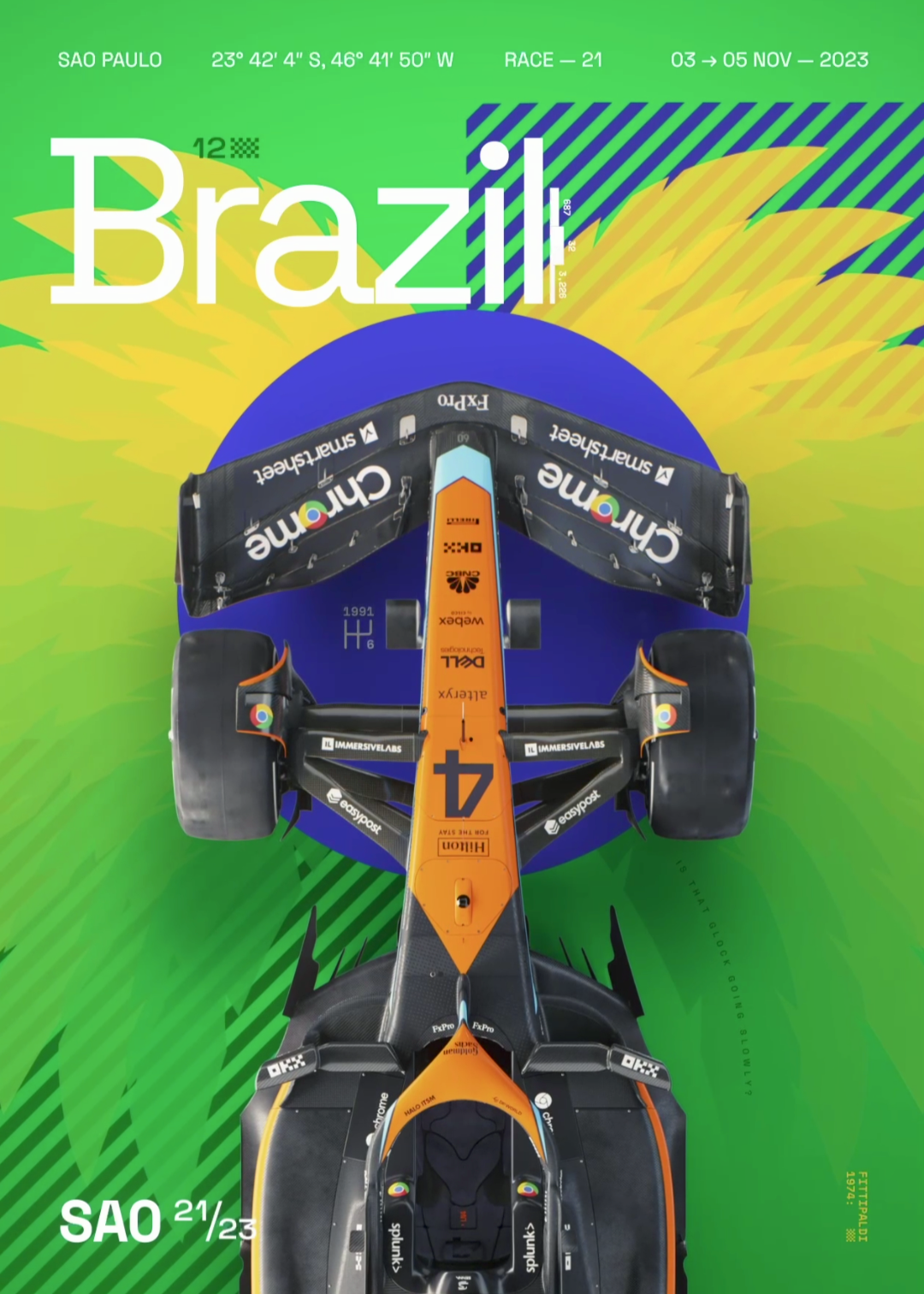 Free NFT from McLaren F1: Brazil Grand Prix