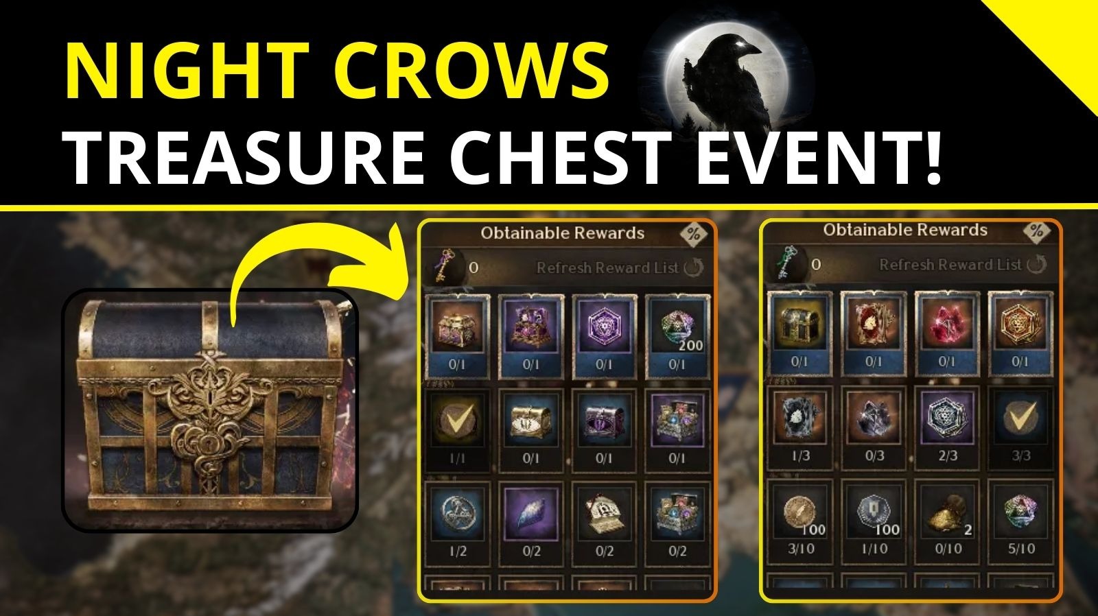 Night Crows 🌒| Kingdom of Appius - Treasure Chest Event!