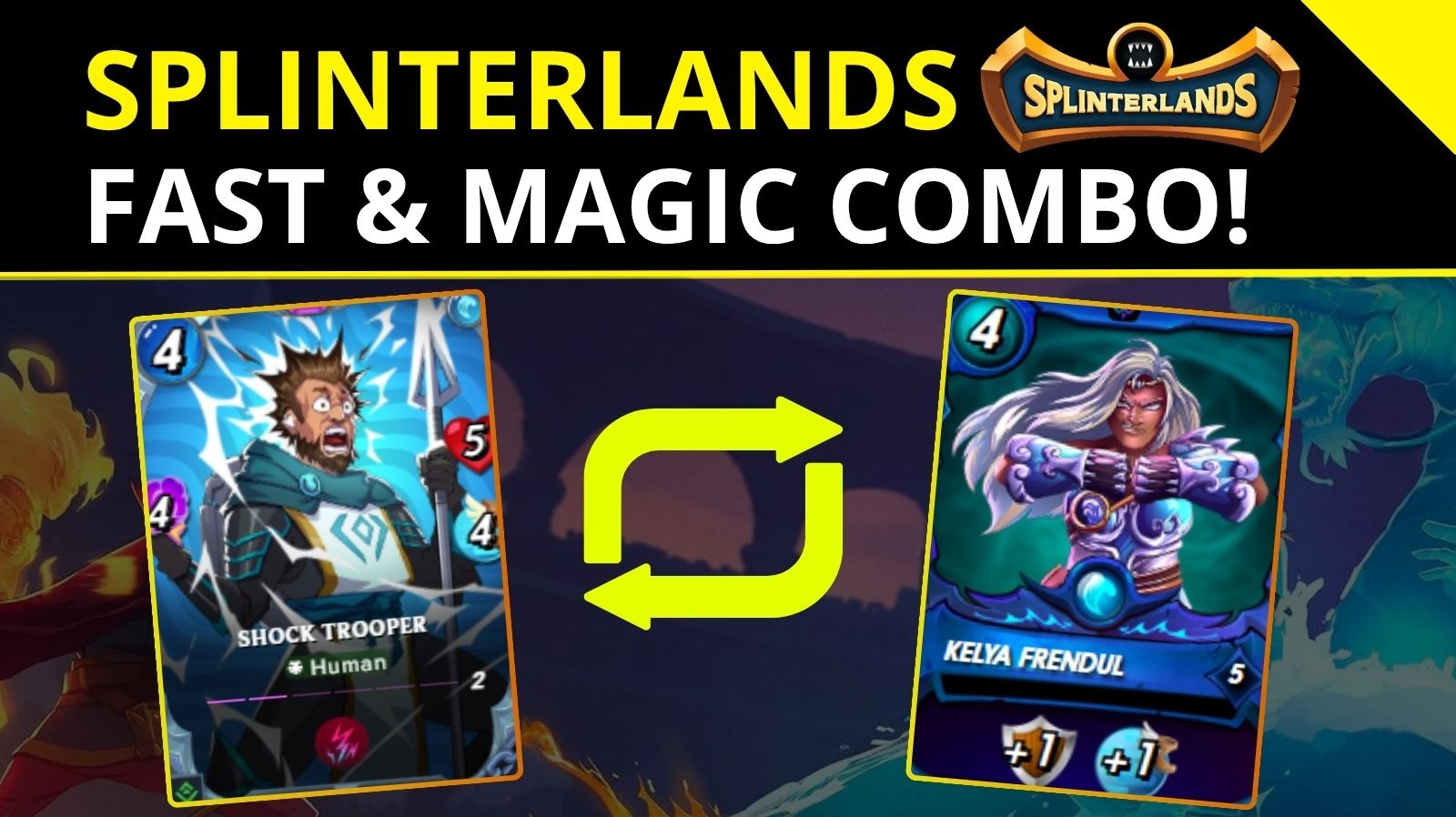 Splinterlands 🐉| Fast & Powerful Mage Combo!