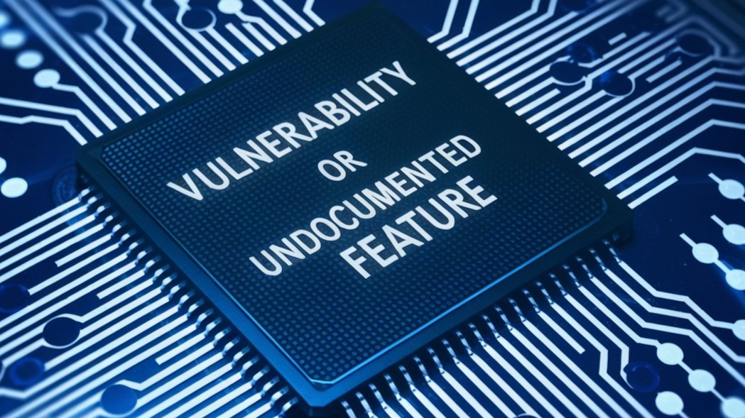 Are They Vulnerabilities or Undocumented Debug Features