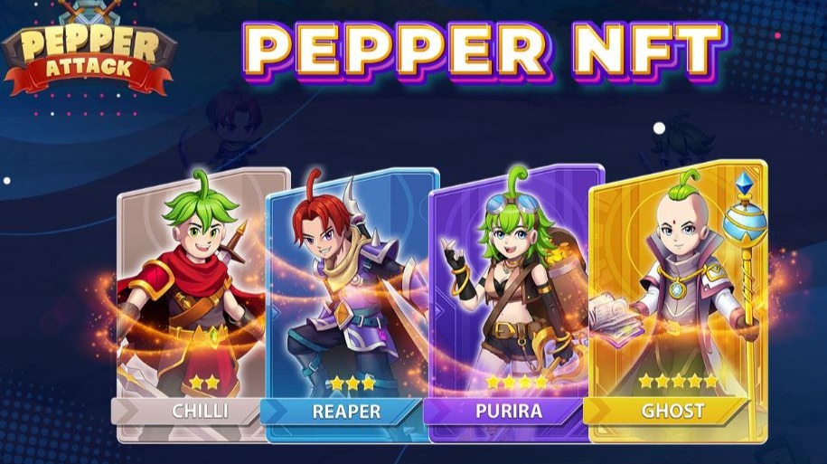 Pepper Attack 3 NFT Free!!