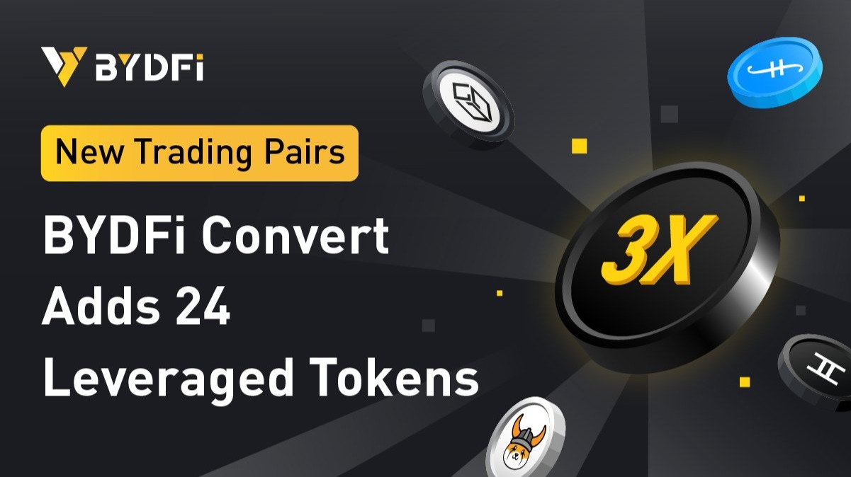 BYDFi Surfaces as Top Choice for Traders with Unrivaled Collection of Leveraged Tokens