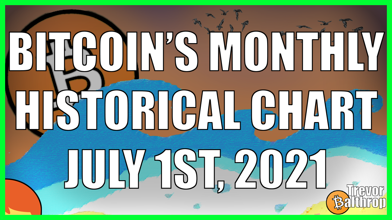 BITCOIN'S MONTHLY HISTORICAL CHART - JULY 1, 2021 🧨