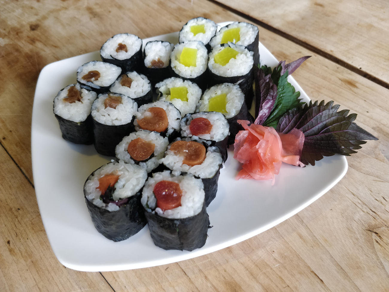 Ume Shiso Maki and Friends