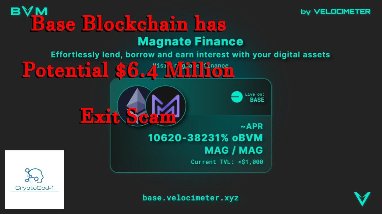 Base Blockchain has Potential $6.4 Million Exit Scam