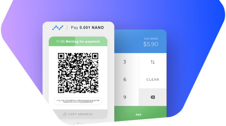 Pay with NANO.