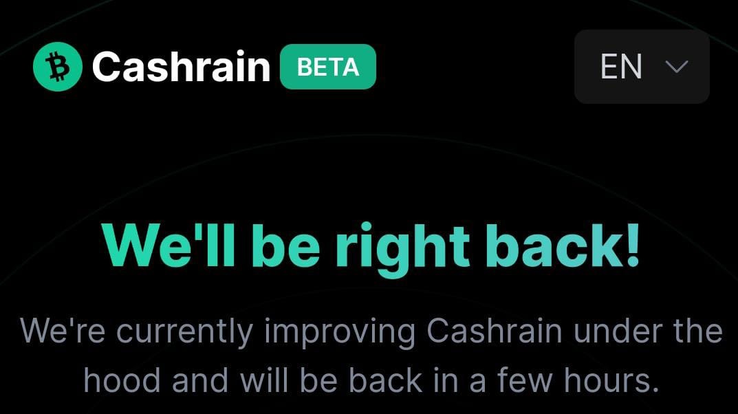 WHY CASHRAIN IS NOT WORKING IN PAKISTAN?