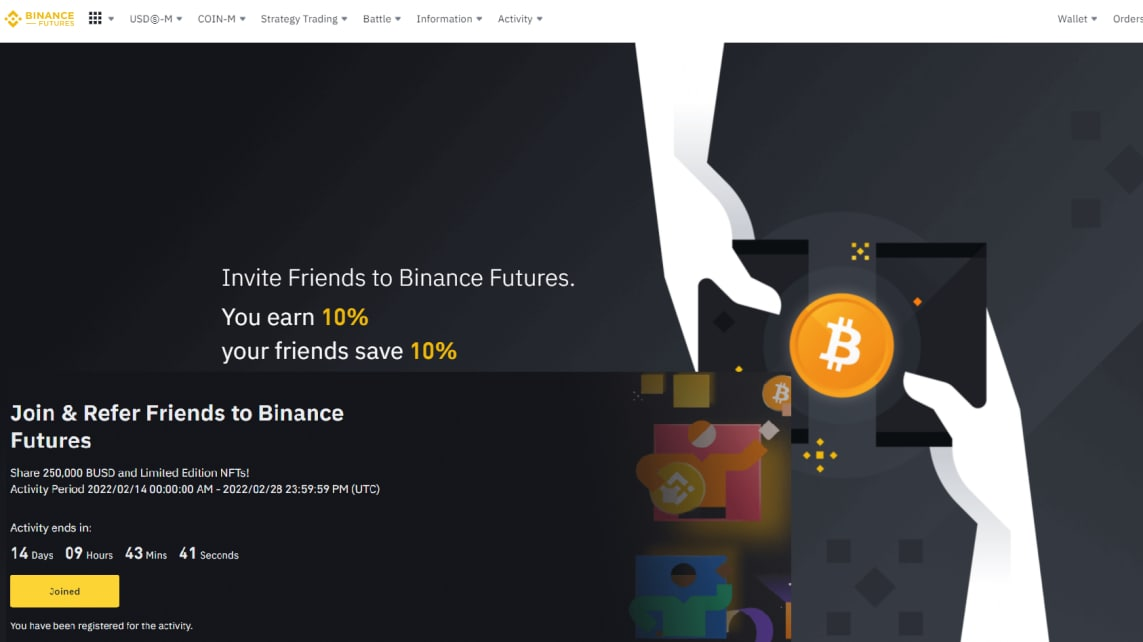 💢 Join Binance Futures for New & Existing users 💸💸💸 Share 250,000 BUSD and Limited Edition NFTs!