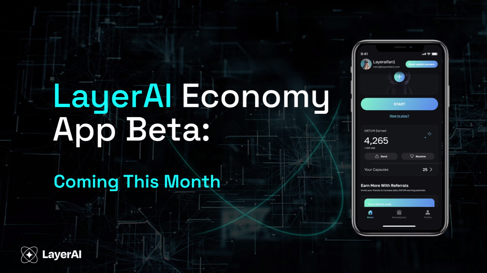 LayerAI Pumps and Enters Phase 2/4: AI2Earn Beta Launches Very Soon!