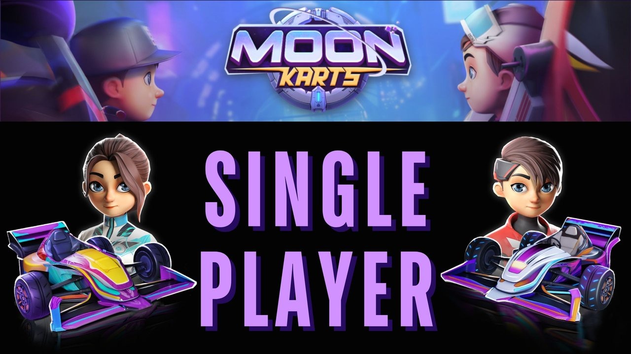 MOONKARTS | Practice in Single Player & Enhance Your Skills