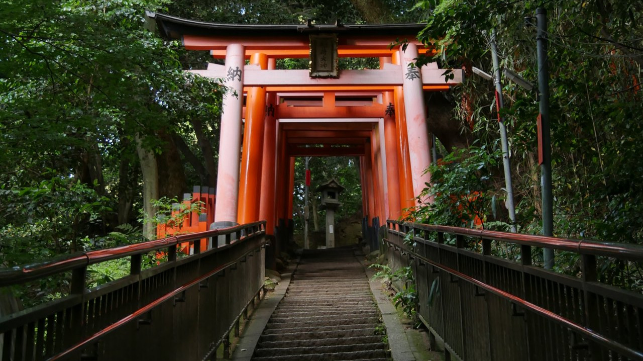 The sacred grounds of Fushimi Inari, Japan