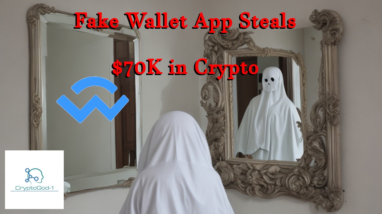 Fake Wallet App Steals $70K in Crypto