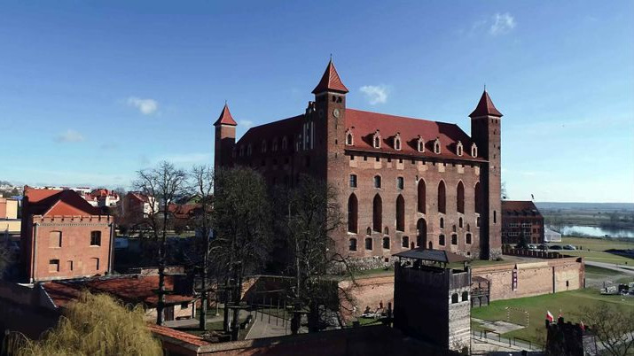 The most important military center of the Teutonic Order - Gniew Castle