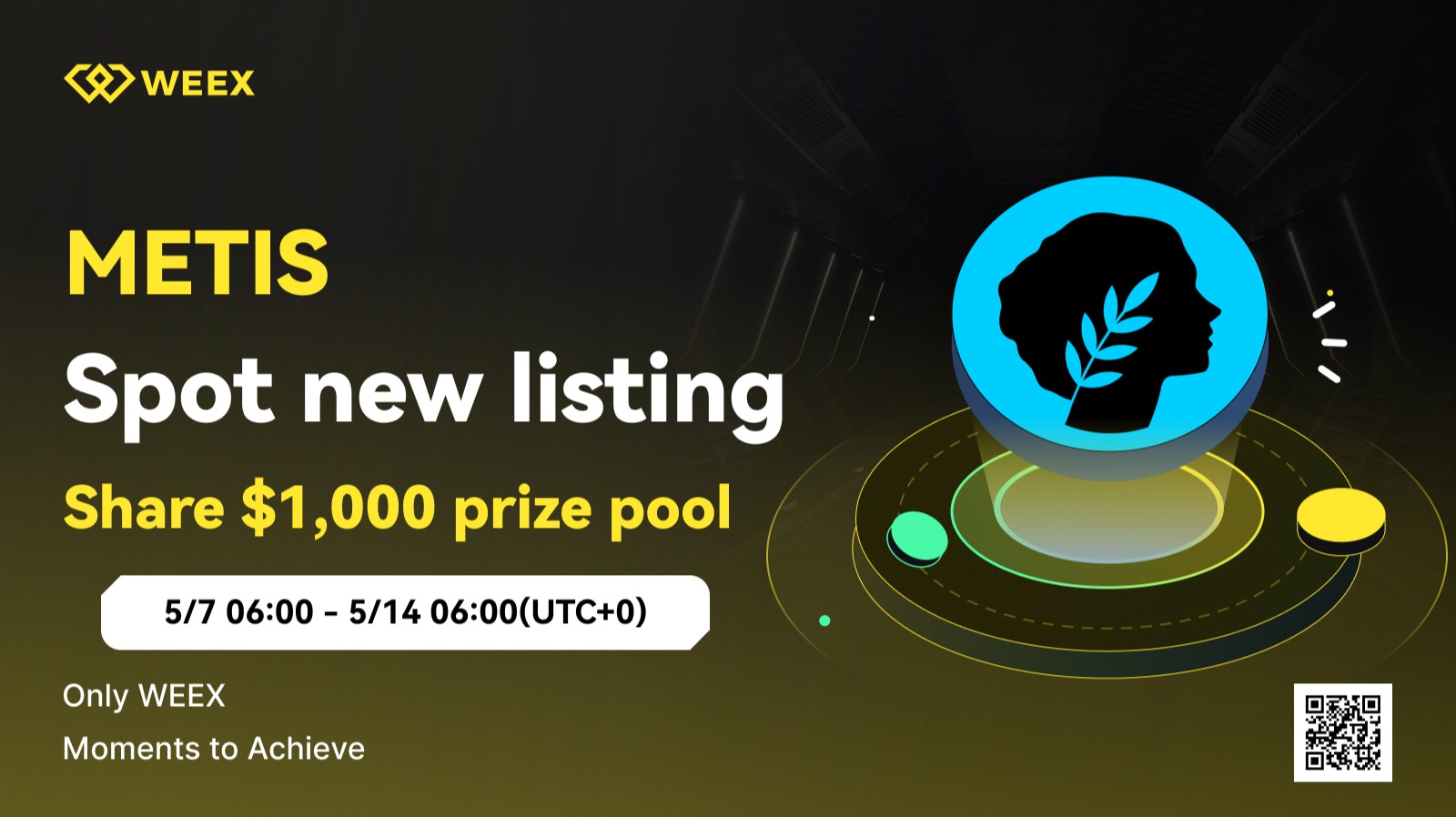 Announcing the Arrival of Metis (METIS) on WEEX Spot!