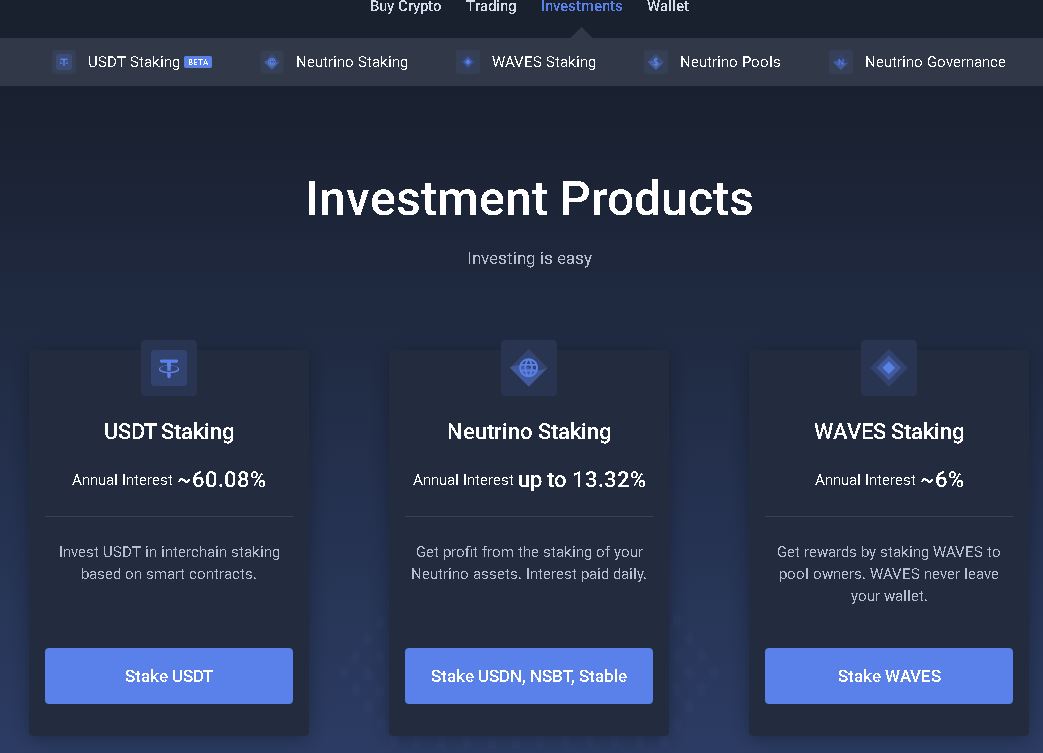 USDT staking at 60% APY on Waves (and no fees!)
