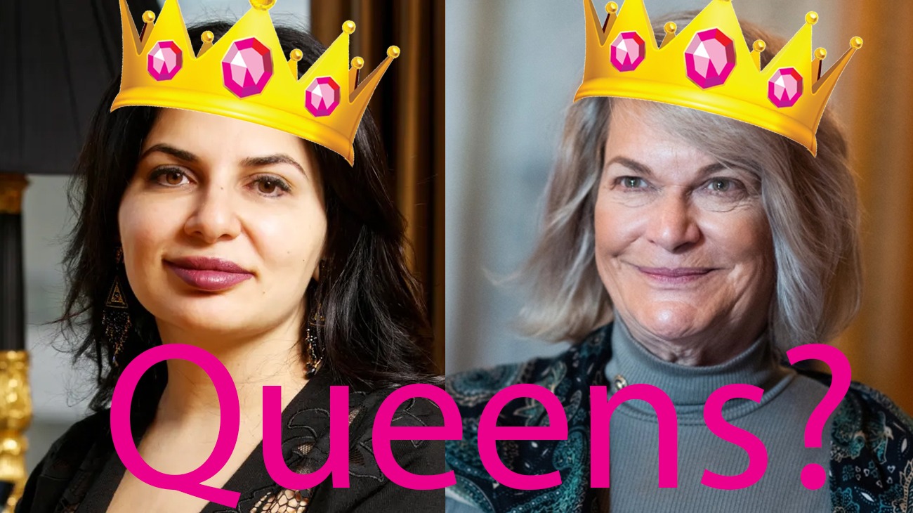 The two "Crypto Queens" in the news right now