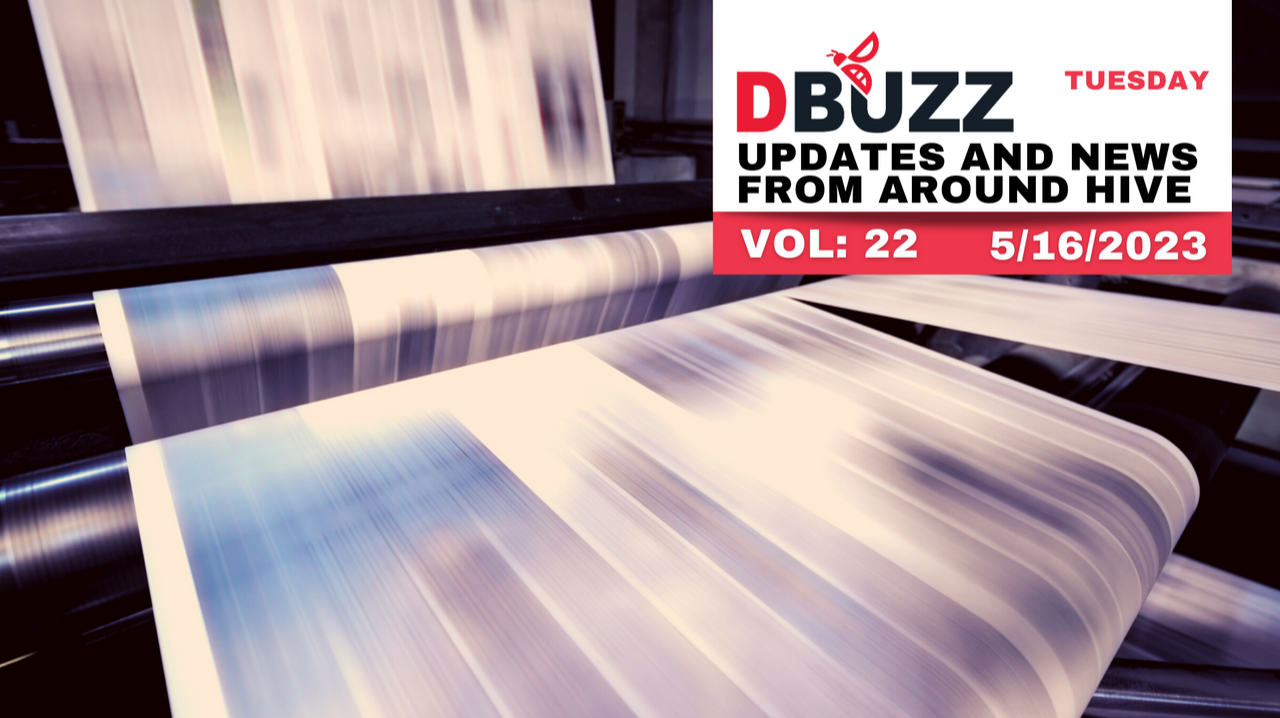 Welcome to the all-new DBuzz Weekly News! VOL 22