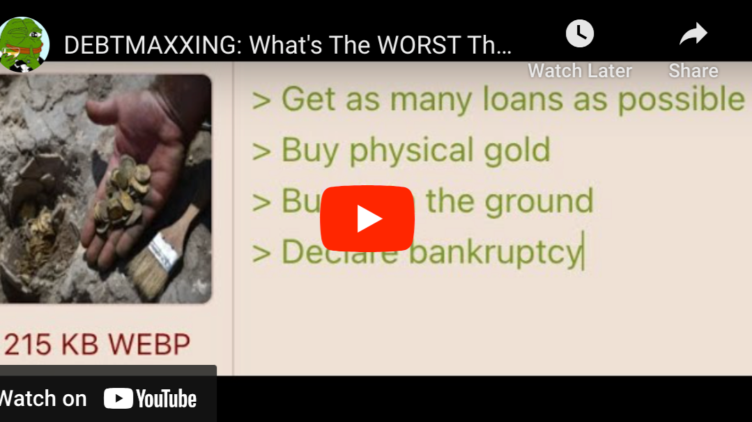 DEBTMAXXING: What's The WORST That Can Happen?