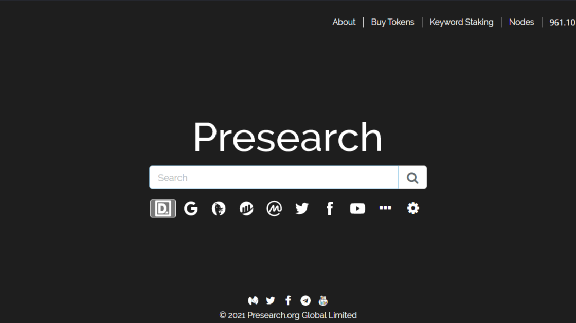 Presearch, this search engine that pays you in cryptocurrency
