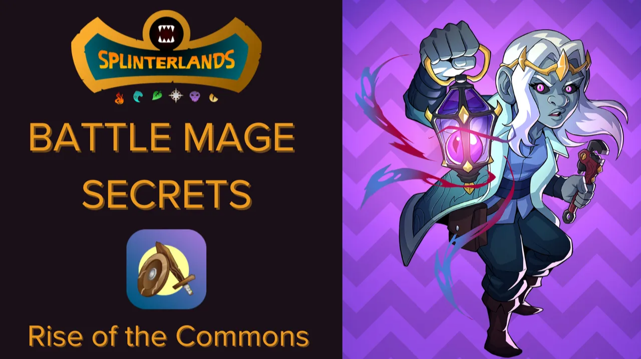 Splinterlands Battle Mage Challenge - Rise Of The Commons