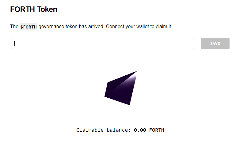 Ampleforth launches FORTH governance token