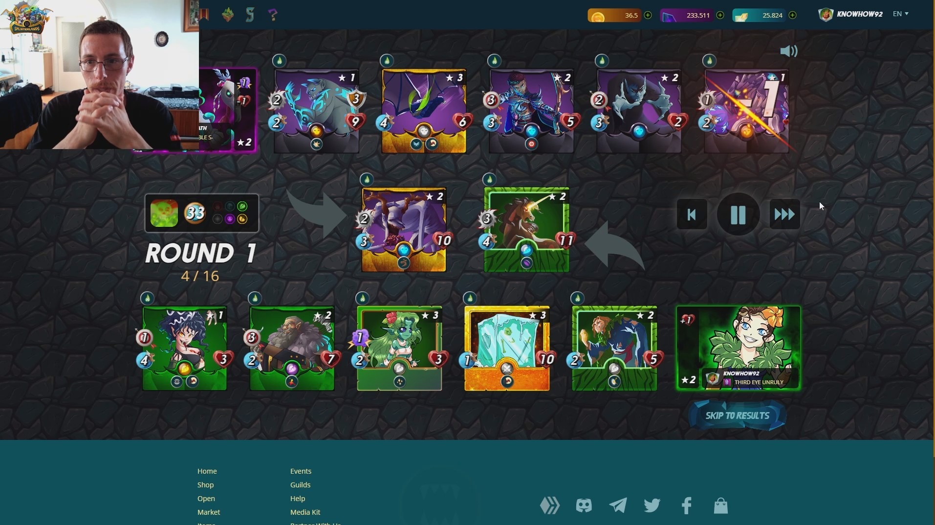 The Grind is REAL || Splinterlands Wild Ranked Gameplay (w/ commentary)