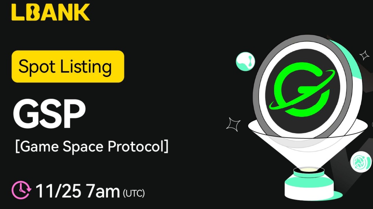 Revolutionizing GameFi: GSP Launches on LBank with Exclusive Pre-Recharge Node Offer