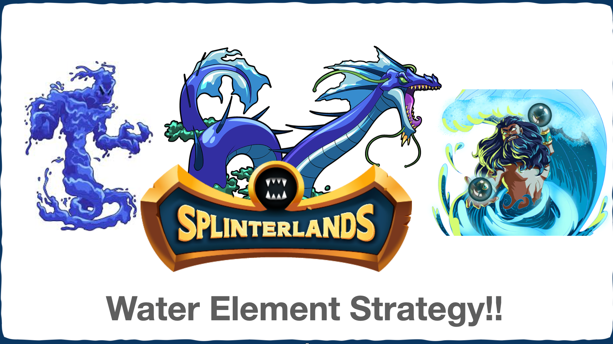 Writing Challenge Day 2- Splinterlands Water Element Strategy!!