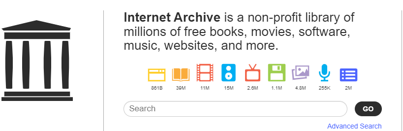 Welcome to Archive.org!