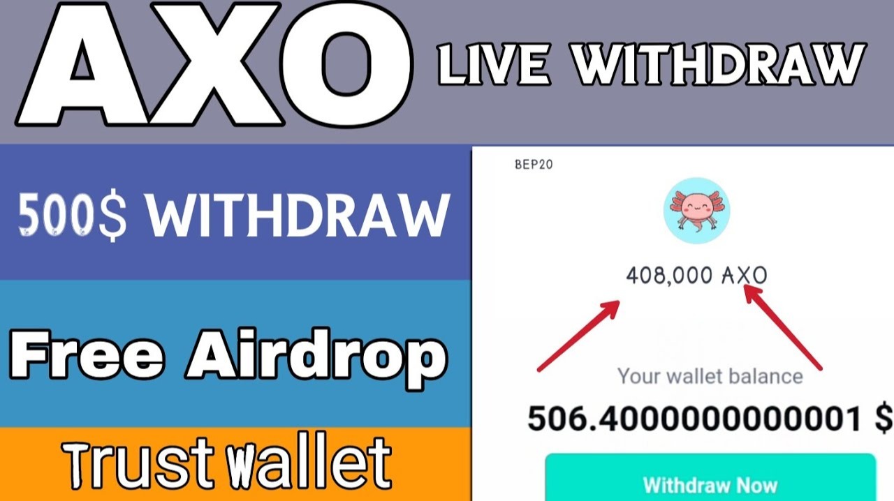 Axolotl Finance - Claim 1$ of ($AXO) every 15 minutes - Airdrex
