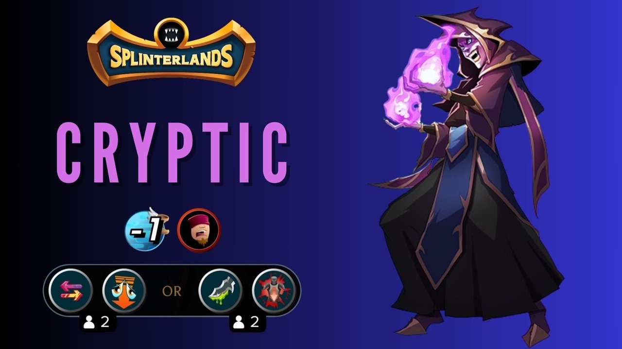 Splinterlands | The CRYPTIC Dual element summoner is amazing