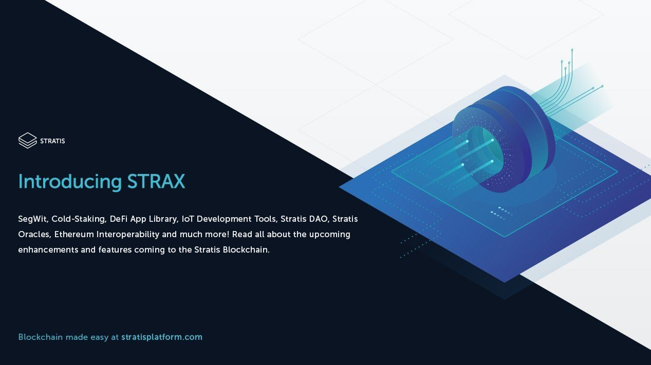 StraX to replace Stratis proposal