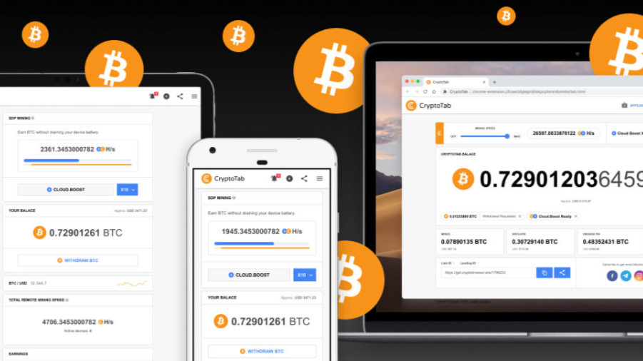 CryptoTab Browser: earn crypto while in your browser