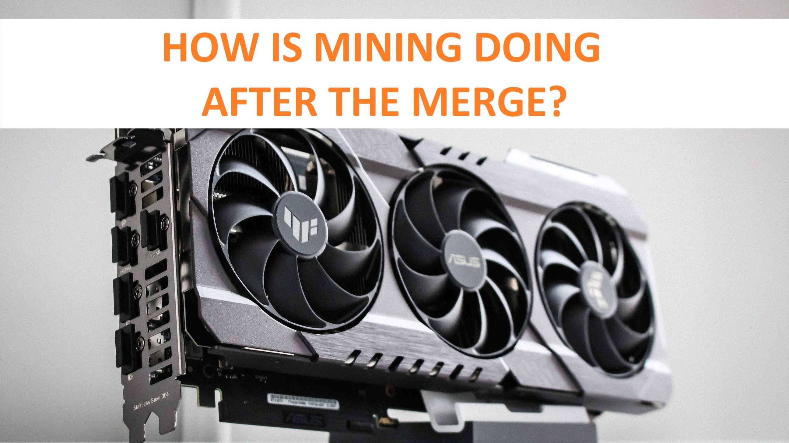 How is mining looking after the Merge