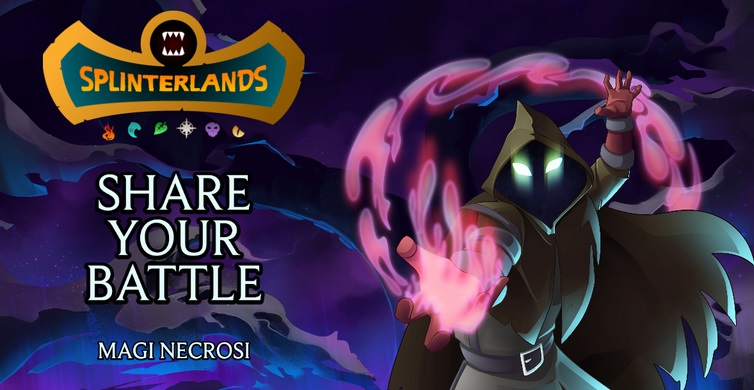 Splinterlands Battle Challenge - Magi Necrosi Of The Darkside