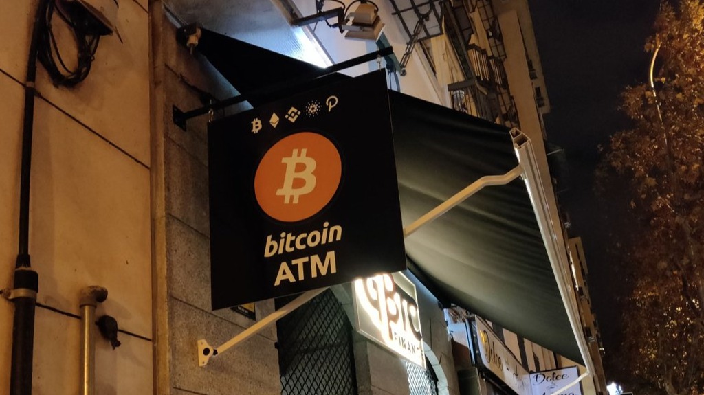 Bitcoin ATM in Madrid!