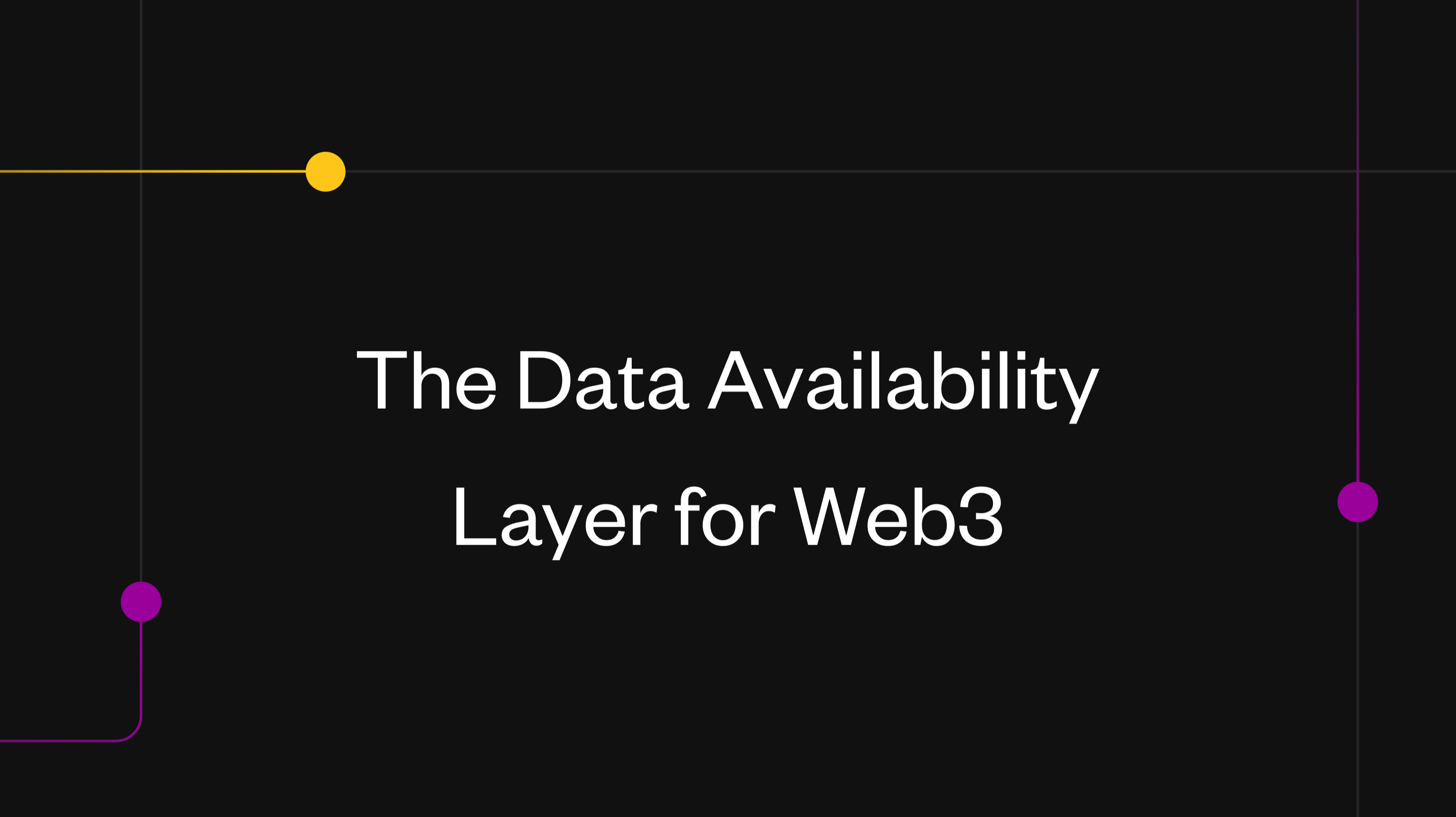 Syntropy Data Availability Layer Overview