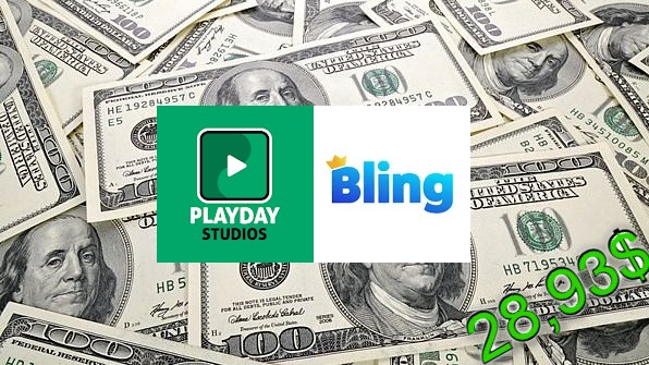 Money from Bling games!