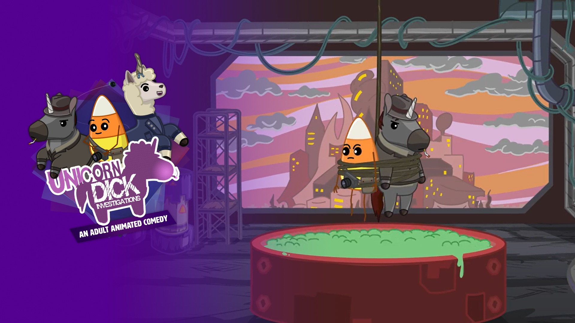 Unicorn Dick: Investigations, If you smashed Rick & Morty with ...