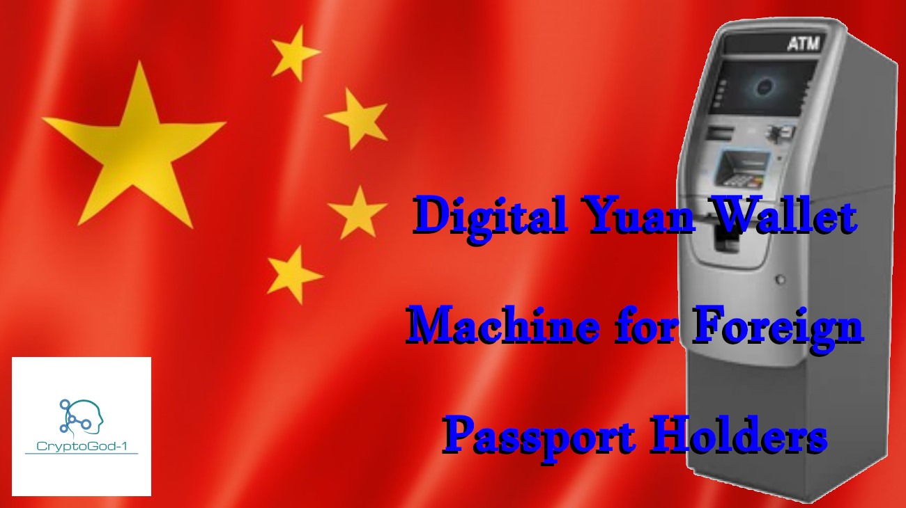 Digital Yuan Wallet Machine for Foreign Passport Holders