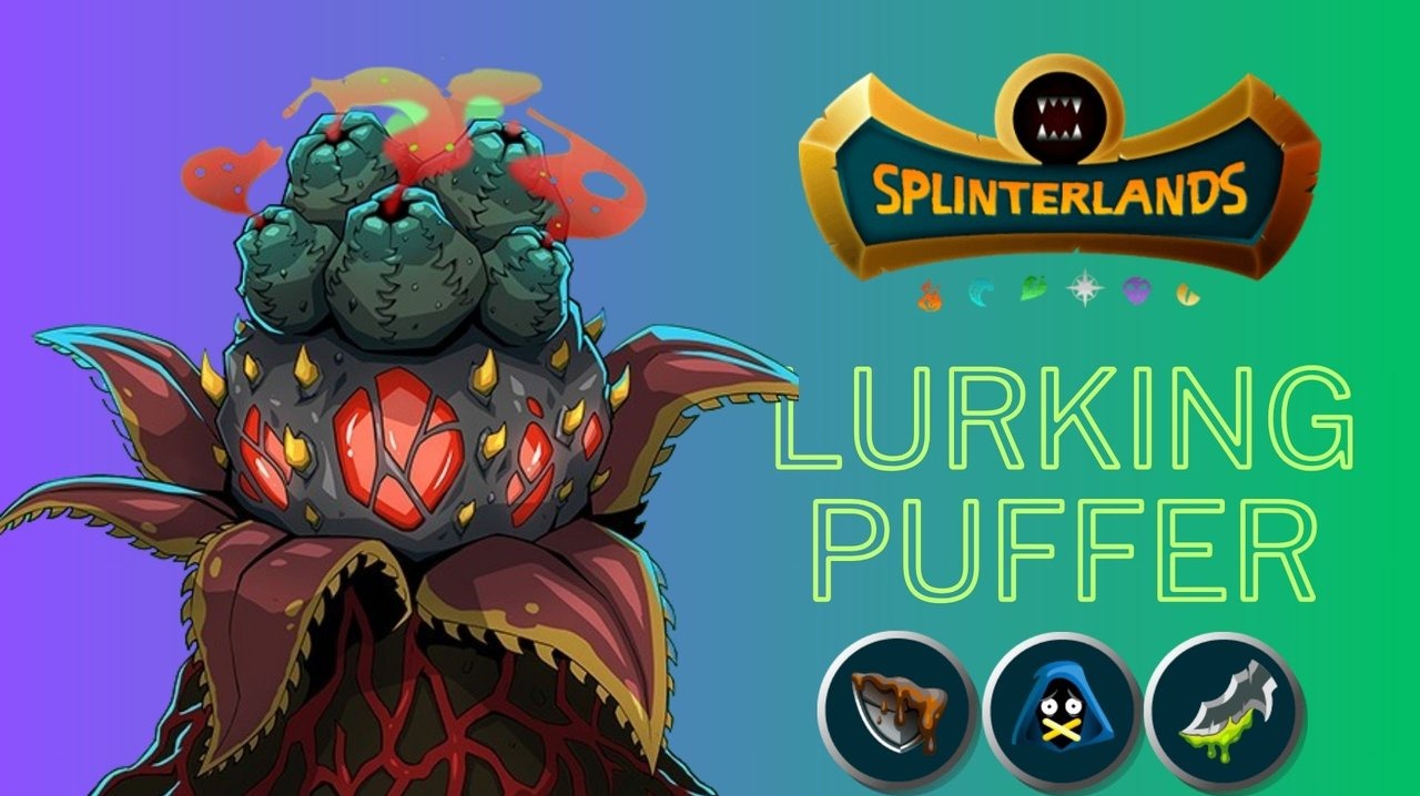 Splinterlands | Lurking Puffer is a very useful Tank card