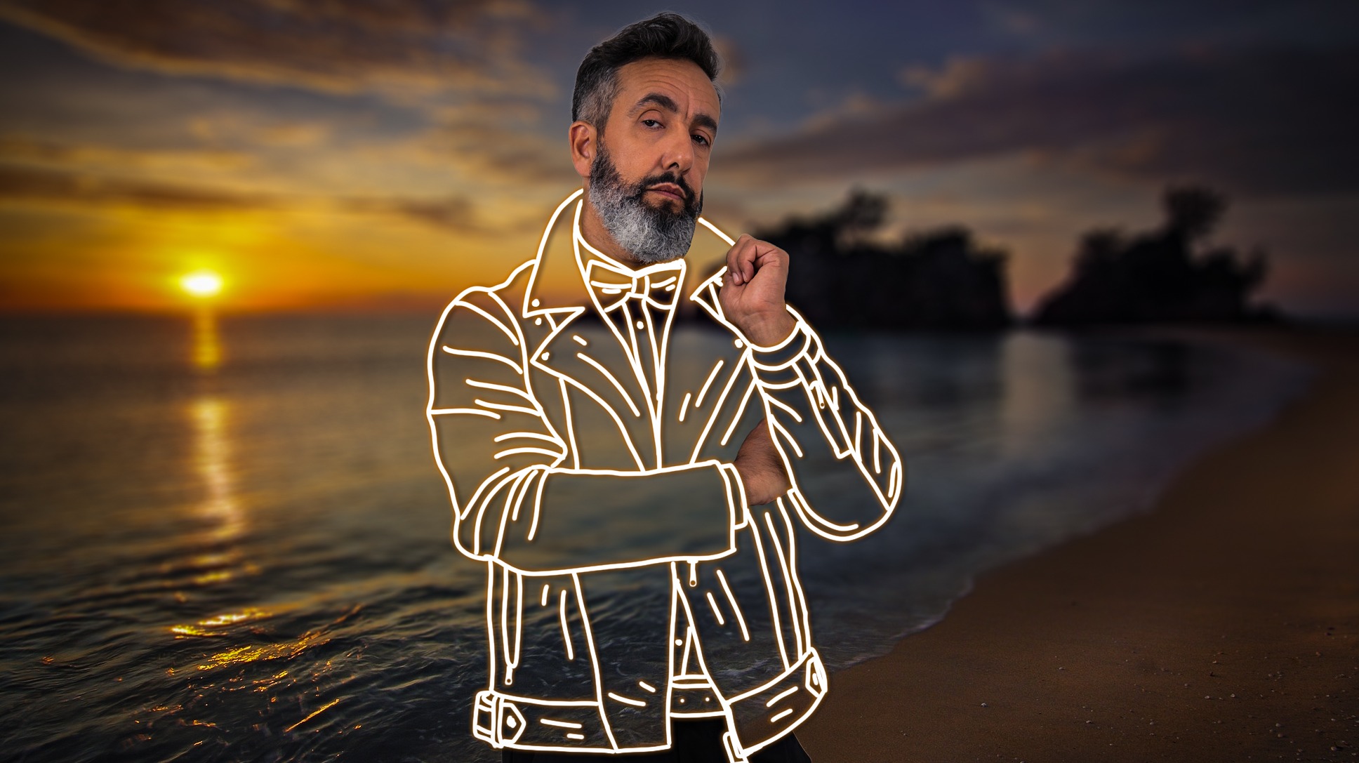 Invisible Clothes Effect With Line Art Photo-Manipulation With Detailed ...