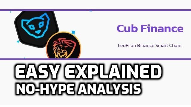 cubdefi.com & CUB Token | Easy Explained (No Hype Analysis)