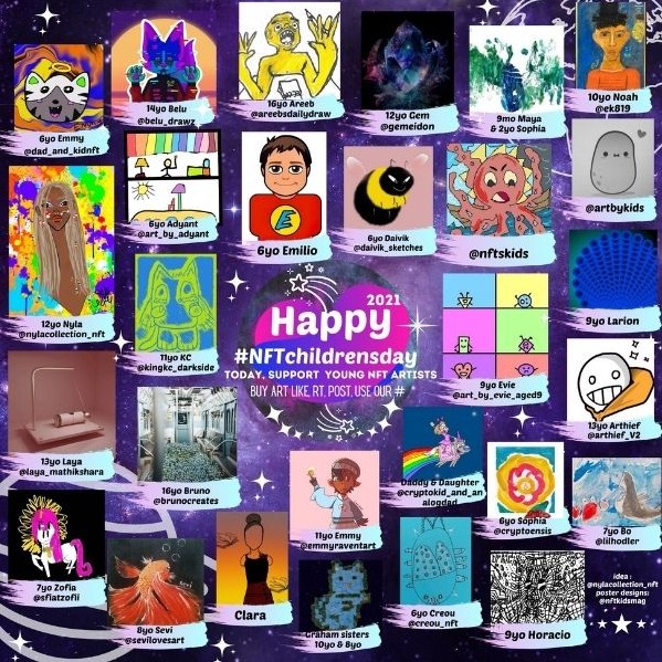 Next BIG NFT take over: Children's art | Publish0x