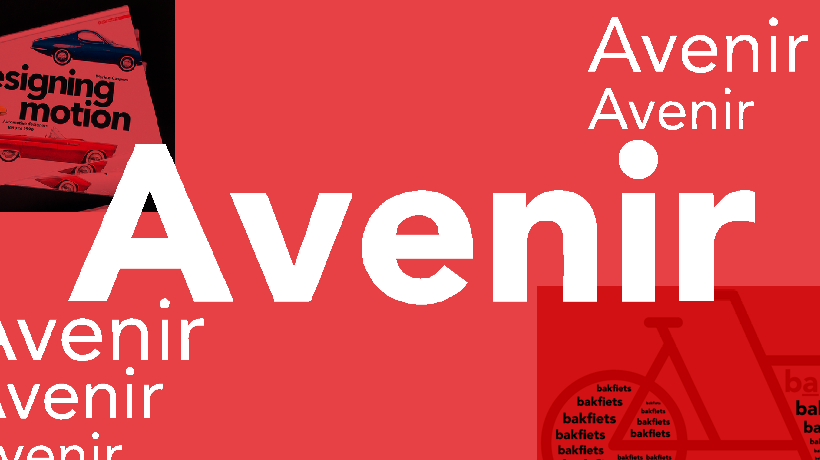 Avenir - Graphic Design Font discovery #4