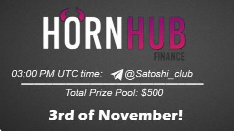 HornHUB x Satoshi Club AMA Recap from 3rd of November